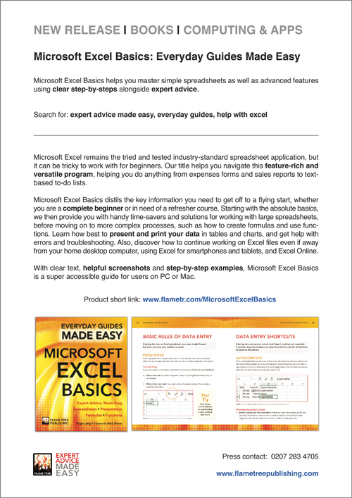 Microsoft Excel Basics: Everyday Guides Made Easy