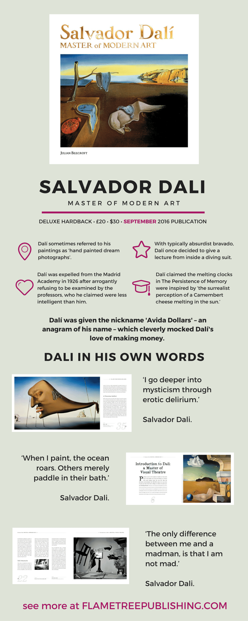 Infographic | Salvador Dalí