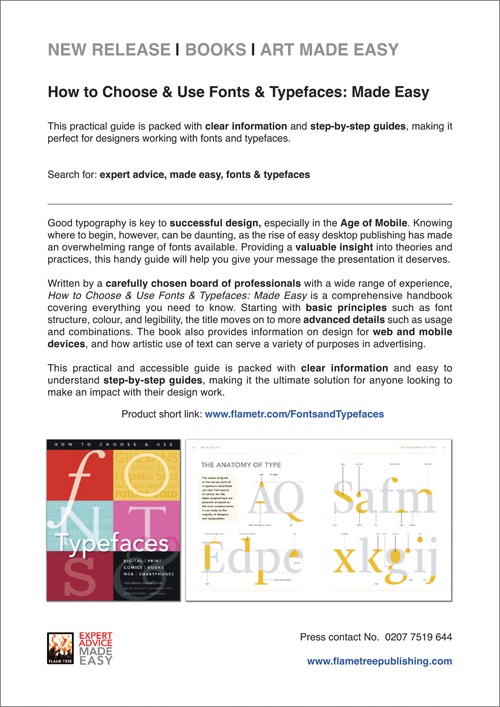 How to Choose & Use Fonts & Typefaces: Made Easy