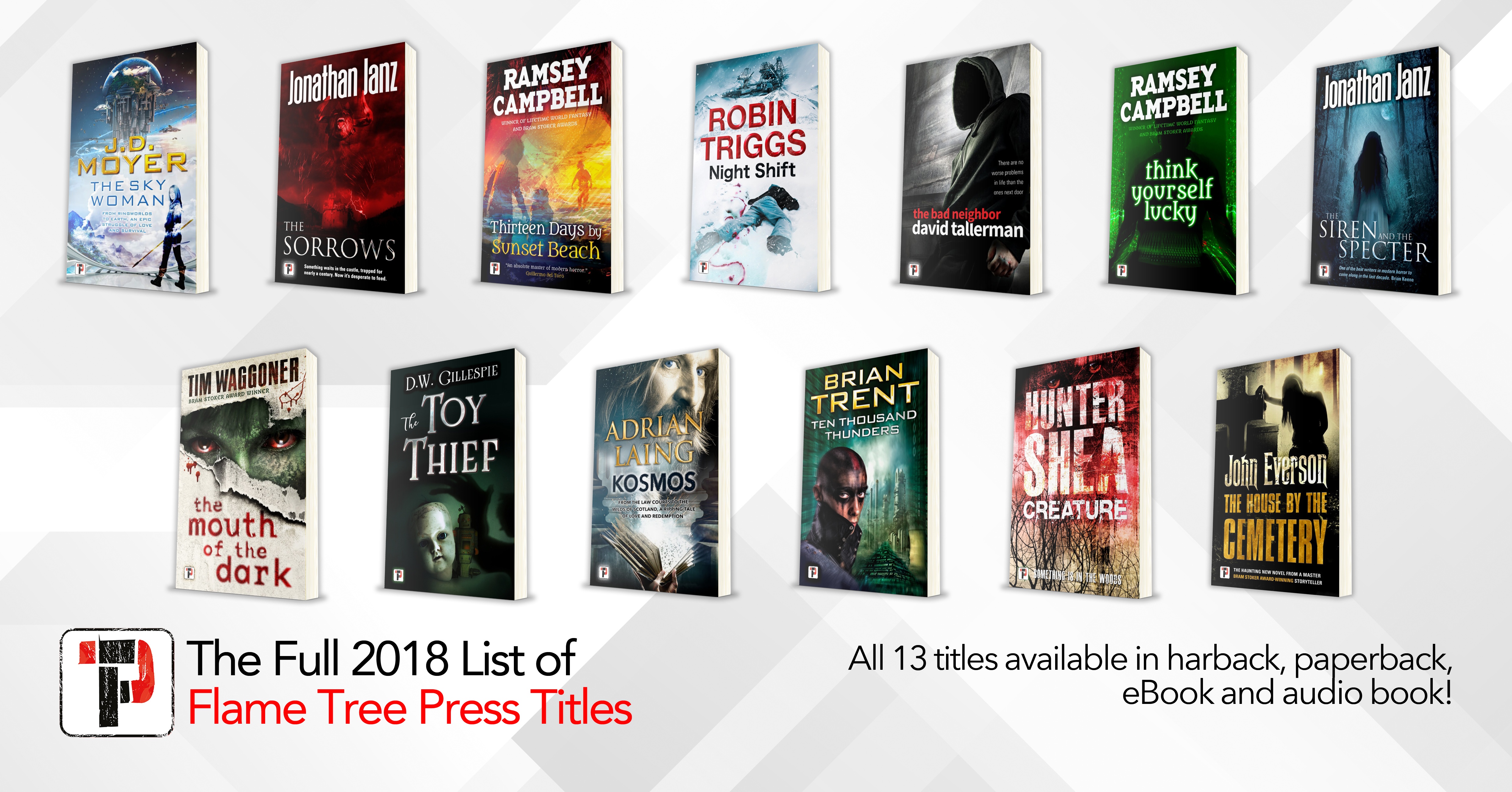 Flame Tree Press | Our 2018 List in Review