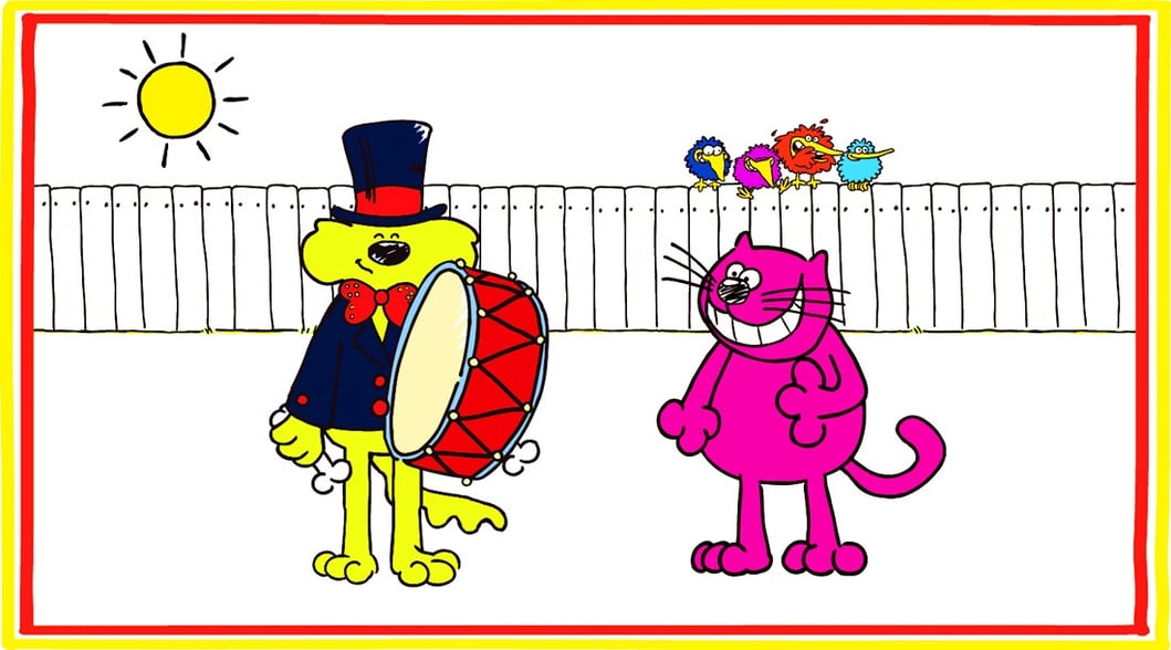 Roobarb and Custard | Art Calendars