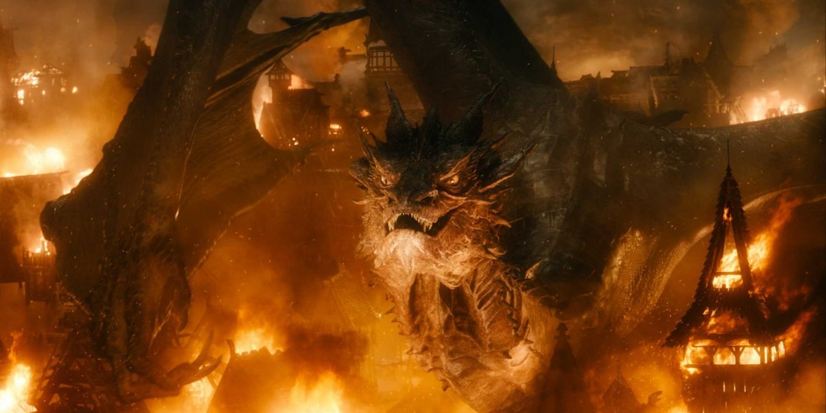 A Brief History of Smaug | Dragon Art